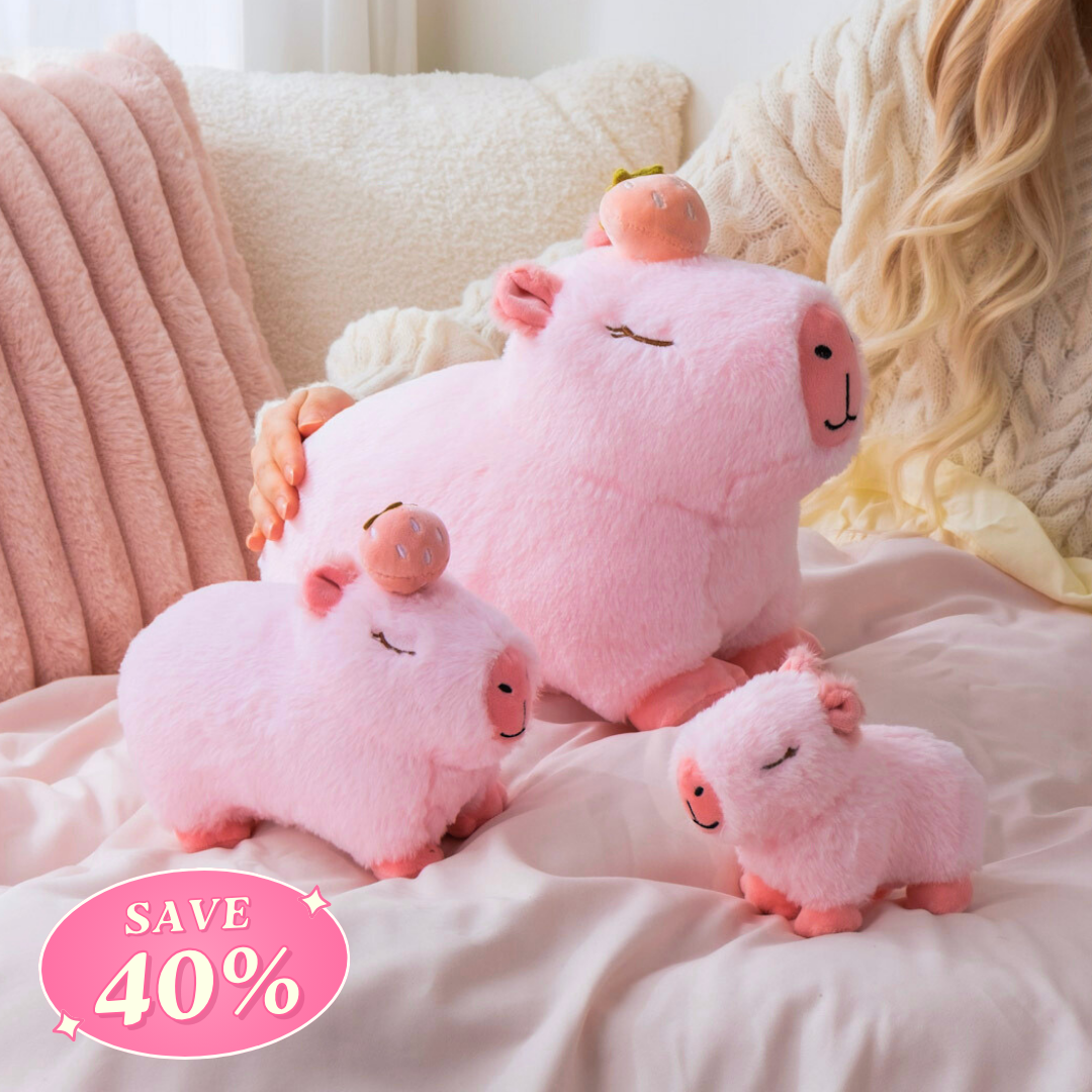 Strawberry Capybara - Bundle – Capy-Era