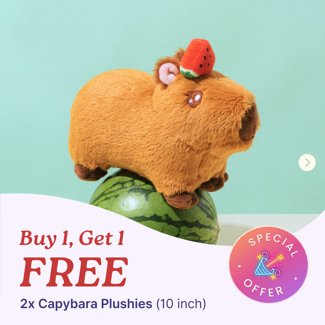 10" Capybara Plushie – Capy-Era