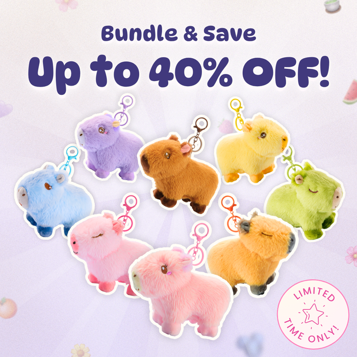 Sakura Capybara - Bag Charm – Capy-Era